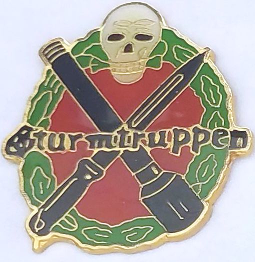 Waffen SS Nazi Grenadier Pin Sturmtruppen Stormtrooper Panzergrenadier ...